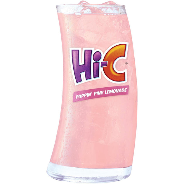 HI-C Poppin Pink Lemonade Syrup Concentrate - 5 Gallon Bag-In-Box ...
