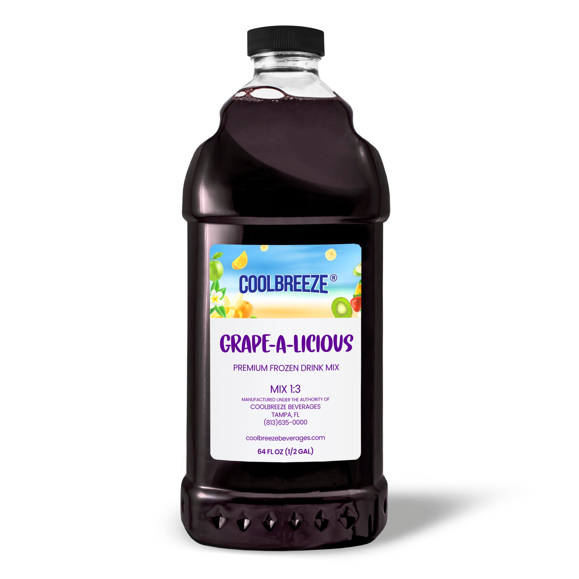 Coolbreeze Premium Grape Frozen Drink Machine Mix (1/2 Gallon) – Slush ...