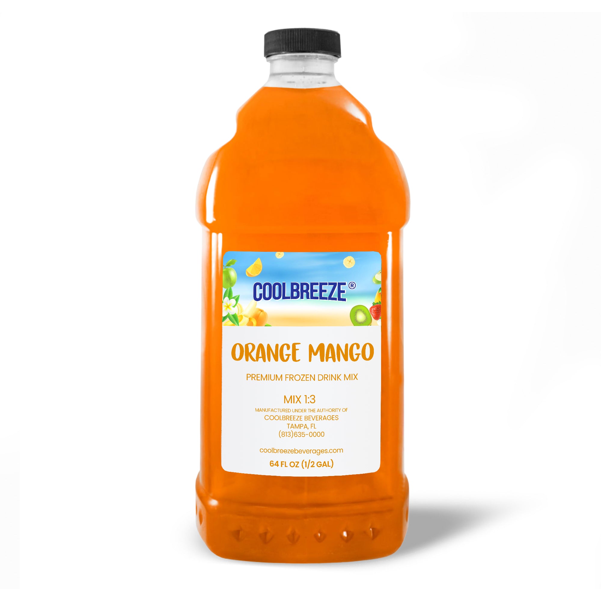 Coolbreeze Premium Orange Mango Frozen Drink Mix (1/2 Gal)