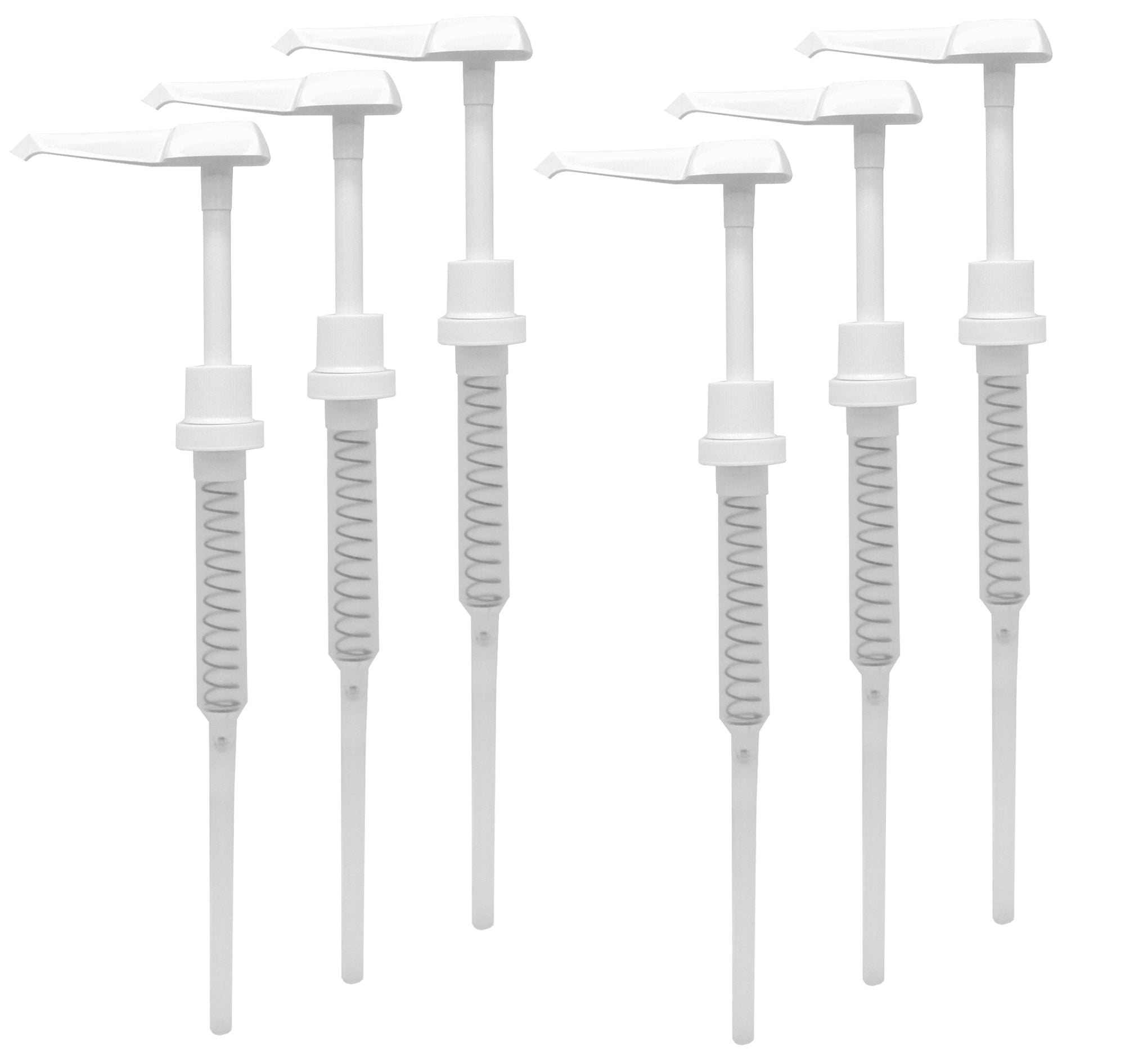 Heavy Duty 1oz Dispensing Pumps (6-Pack) for Drink Mixes & Syrups